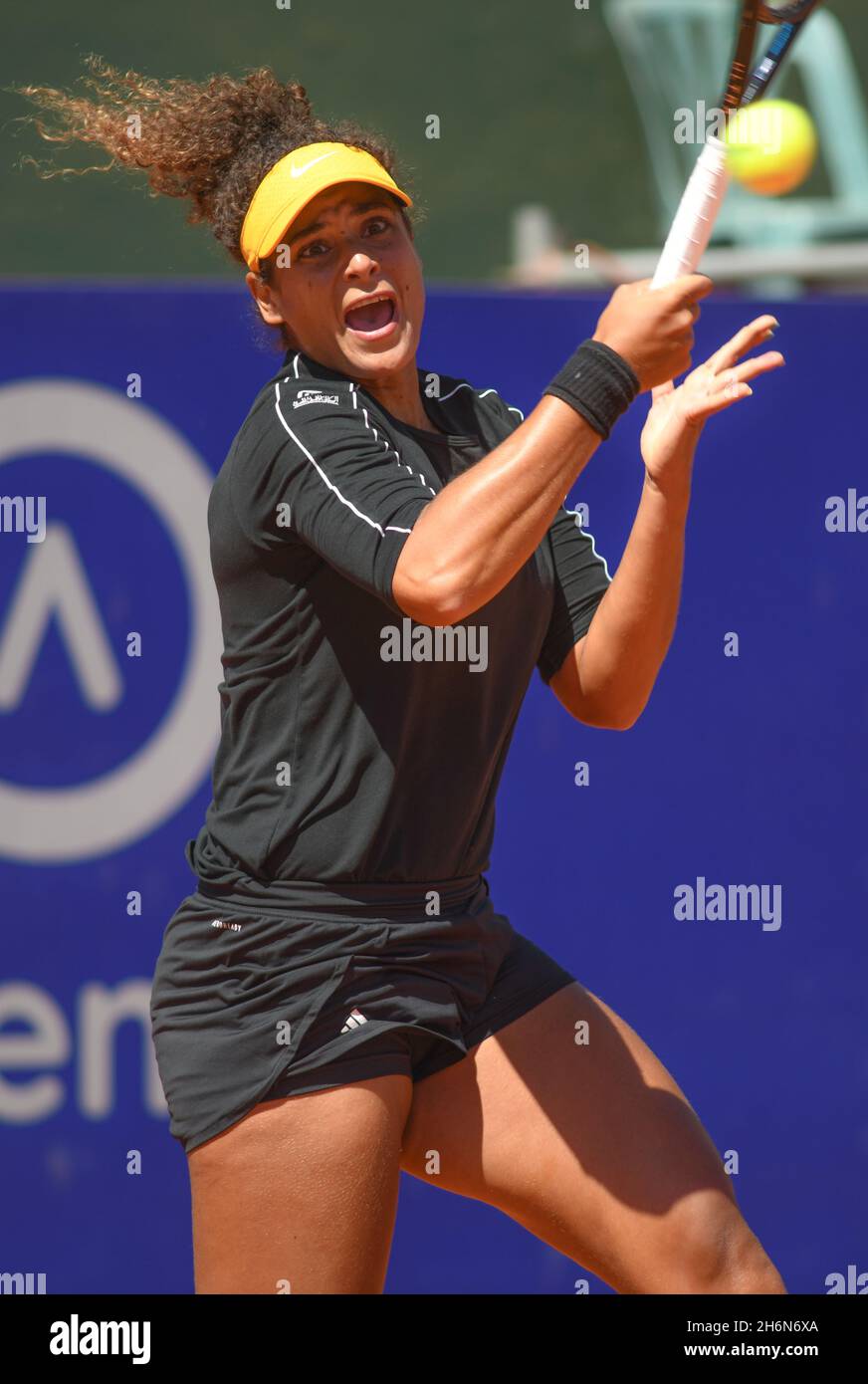 Mayar Sherif (Egypt). Argentina Open WTA 2021. Semifinal Stock Photo ...