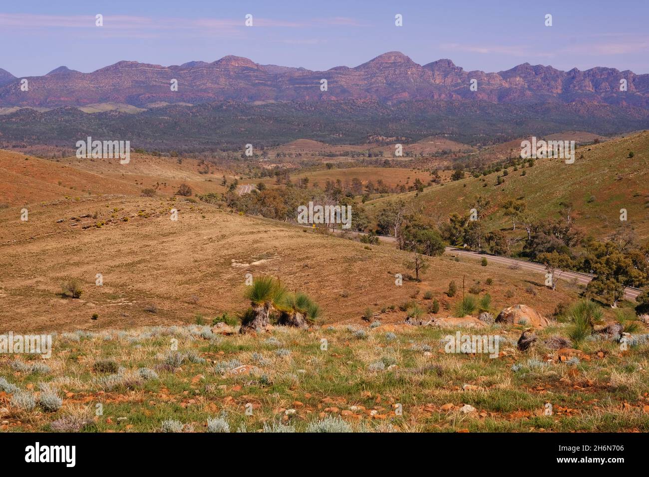 Hucks Lookout in the Flinders Ranges in South Australia Stock Photo - Alamy