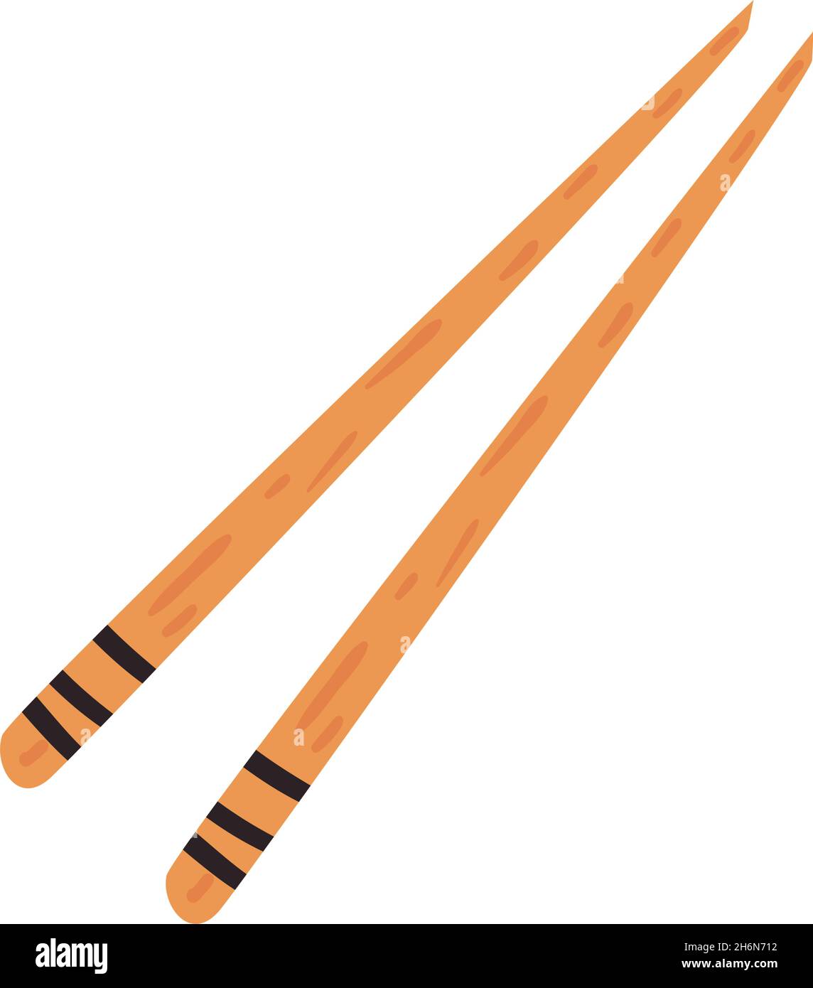 Bamboo stick instrument Stock Vector Images - Alamy