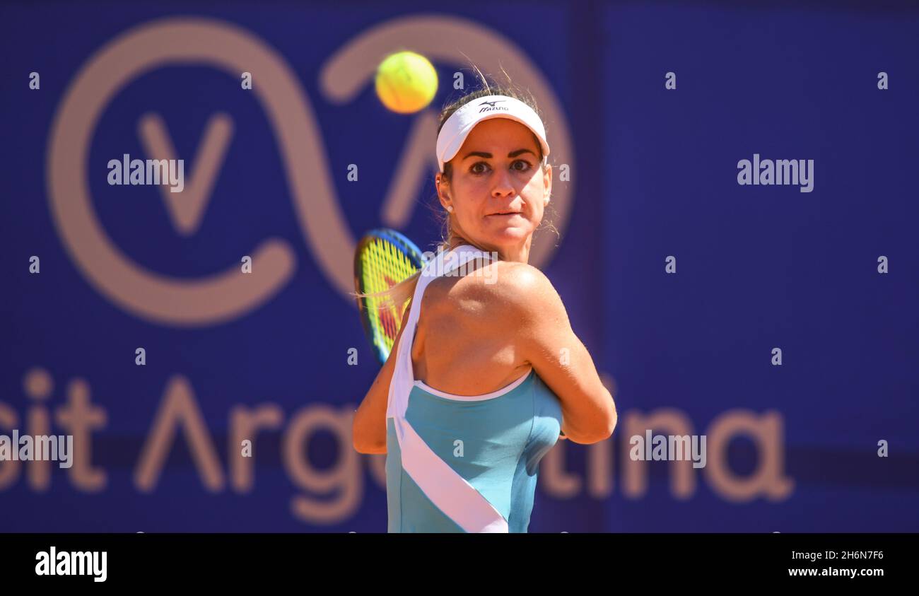Anna Bondar (Hungary). Argentina Open WTA 2021, Semifinal Stock Photo ...