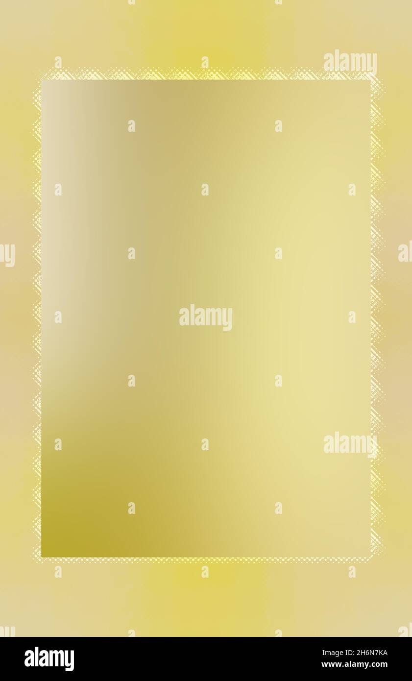 An abstract golden gradient border background image Stock Photo - Alamy