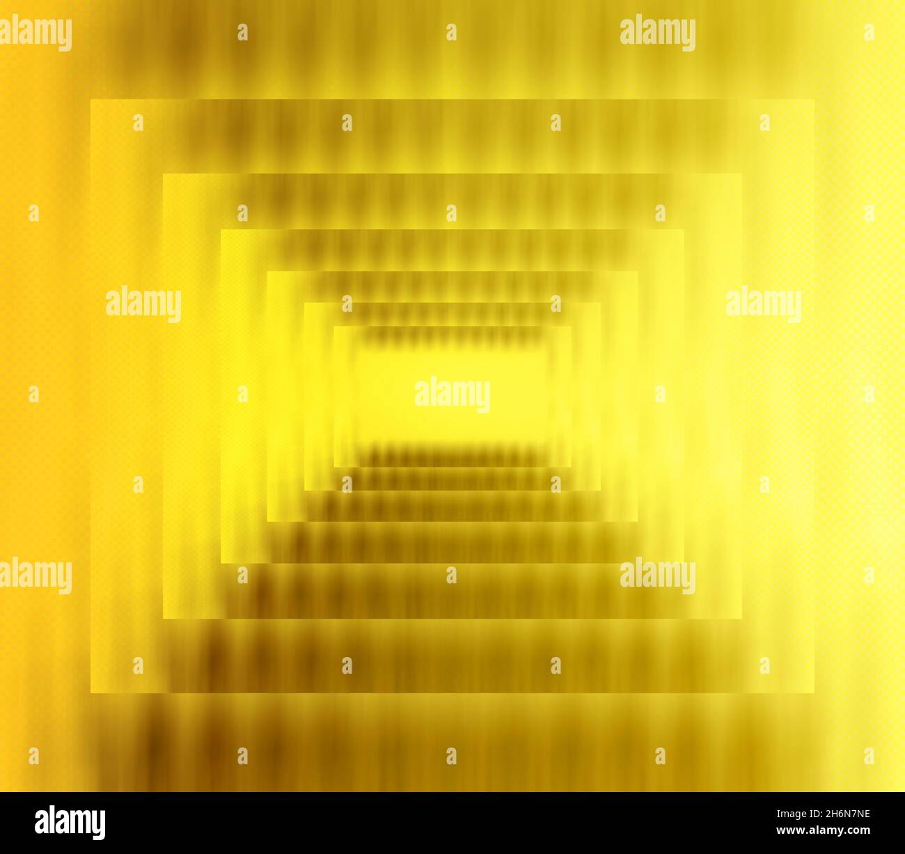 An abstract concentric golden block shape background image Stock Photo ...