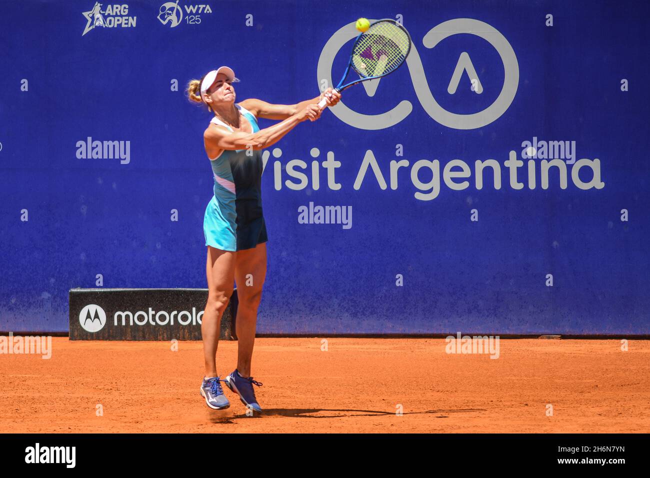 Anna Bondar (Hungary). Argentina Open WTA 2021, Semifinal Stock Photo ...