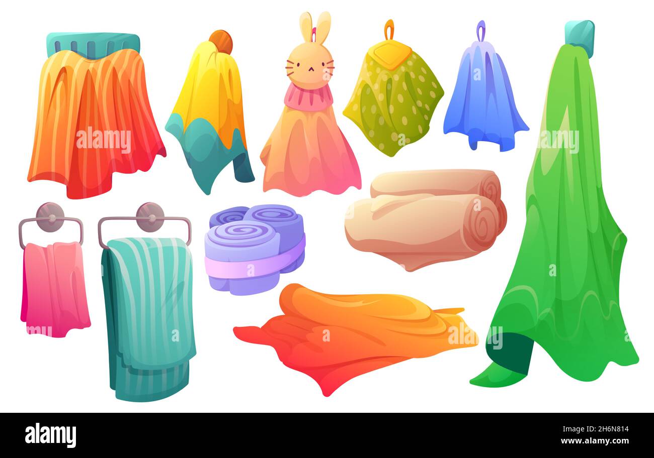 Folded blankets Stock Vector Images - Alamy