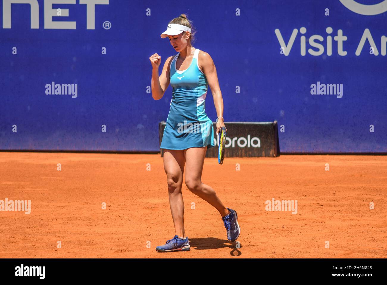 Anna Bondar (Hungary). Argentina Open WTA 2021, Semifinal Stock Photo ...