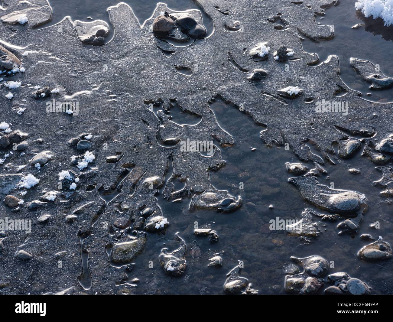 Crest of ice Stock Photo - Alamy