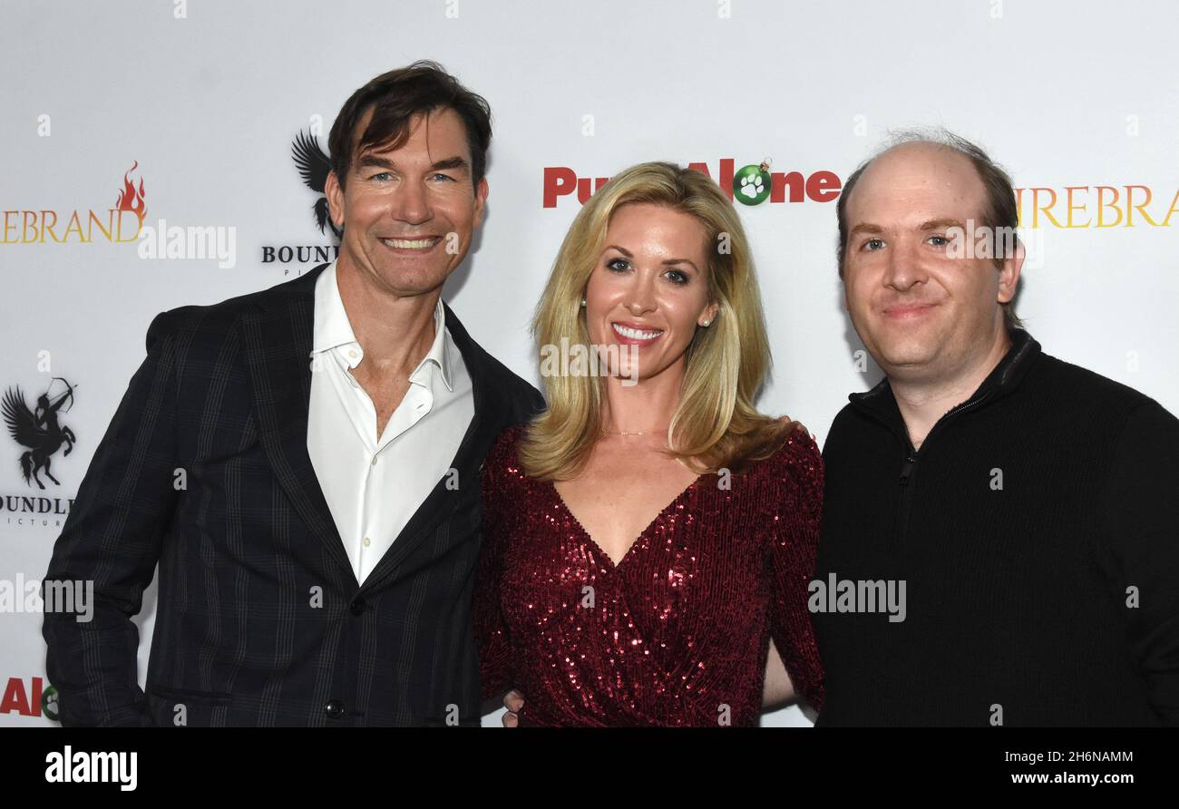 West Hollywood, California, USA 16th November 2021 (L-R) Actor Jerry O ...