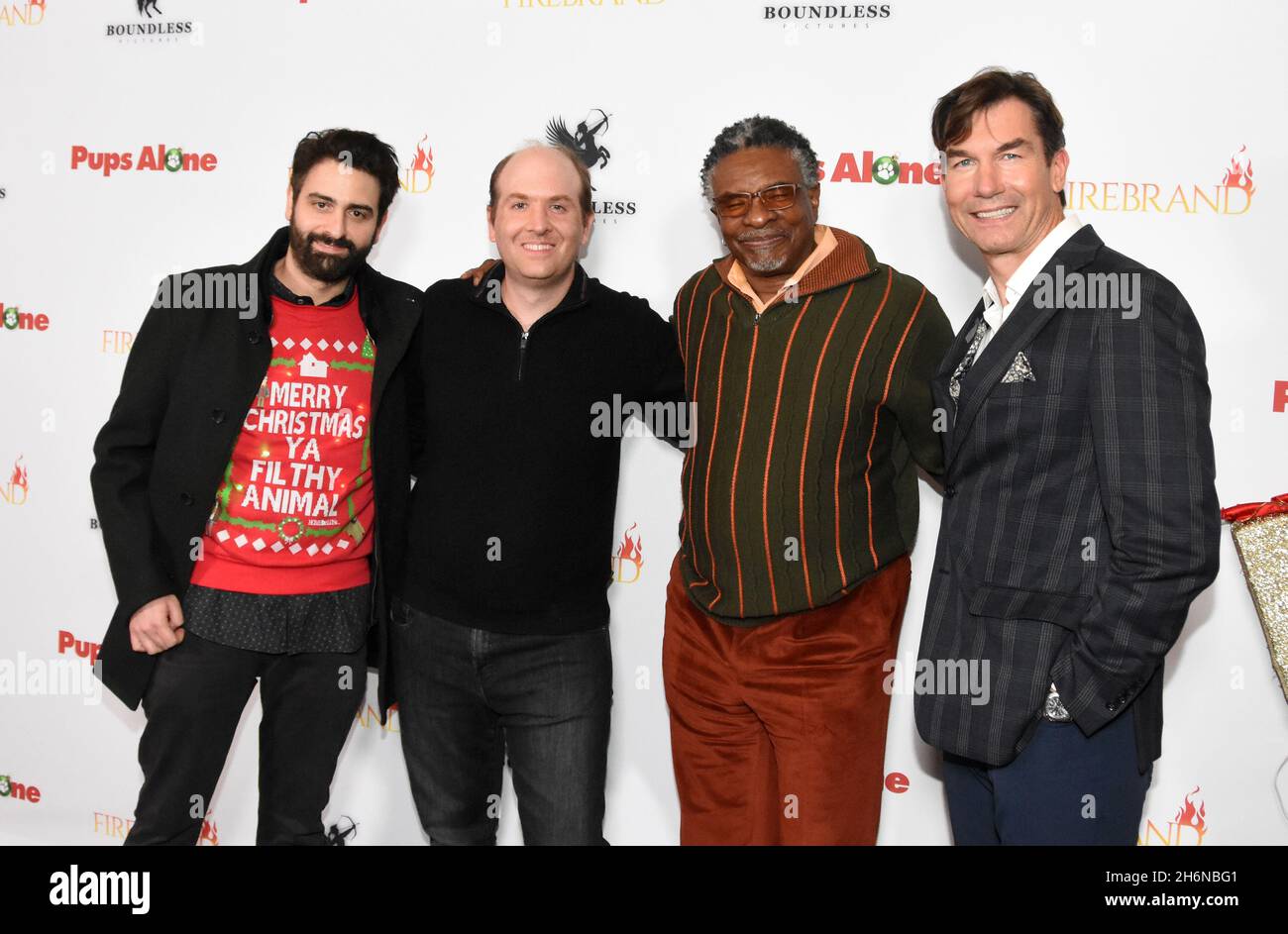 West Hollywood, California, USA 16th November 2021 (L-R) Director Alex ...