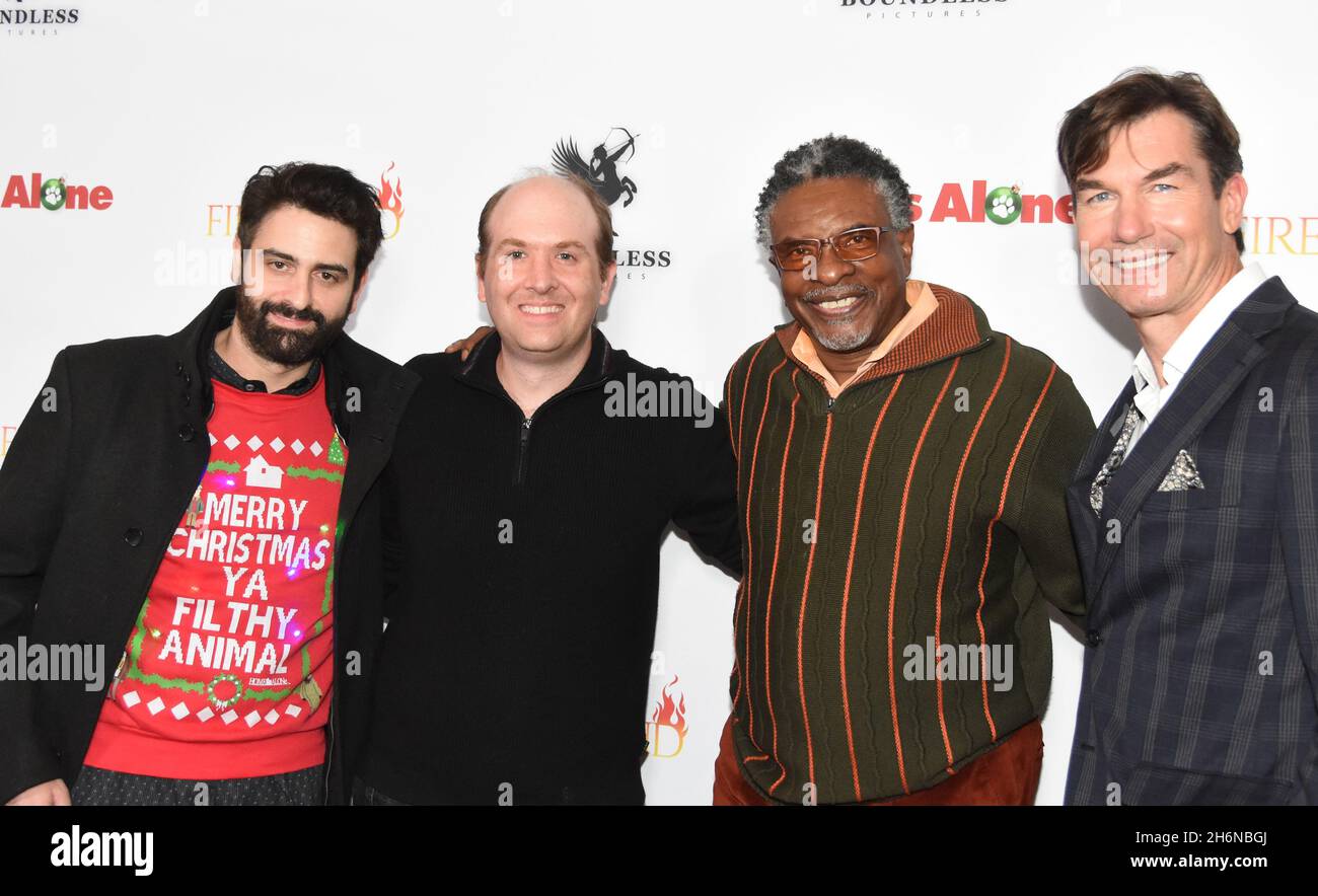 West Hollywood, California, USA 16th November 2021 (L-R) Director Alex ...