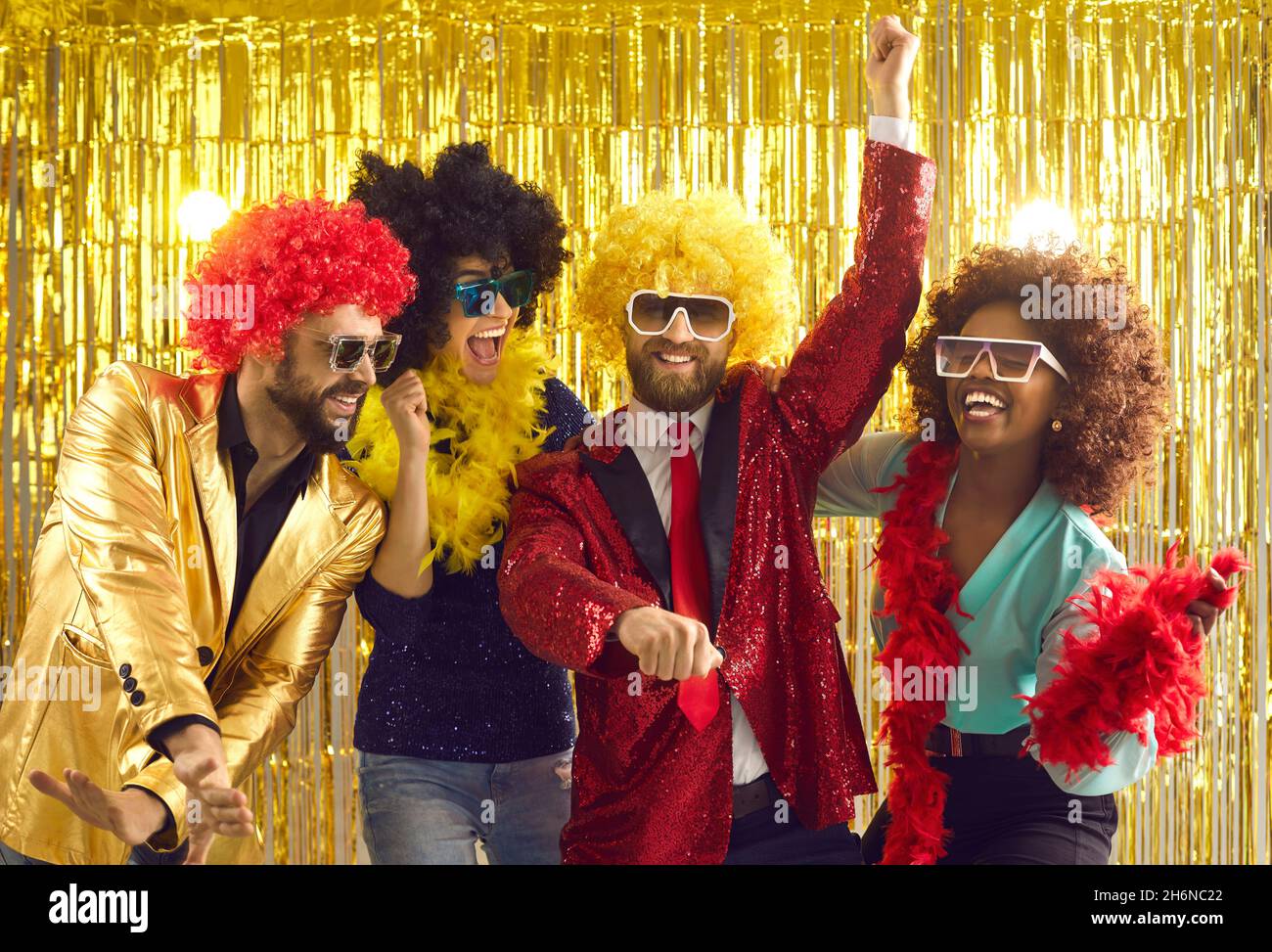Dance party bright hi-res stock photography and images - Alamy