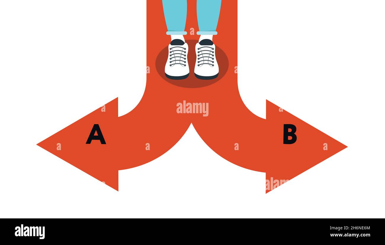 Woman and man with fork Stock Vector Images - Alamy