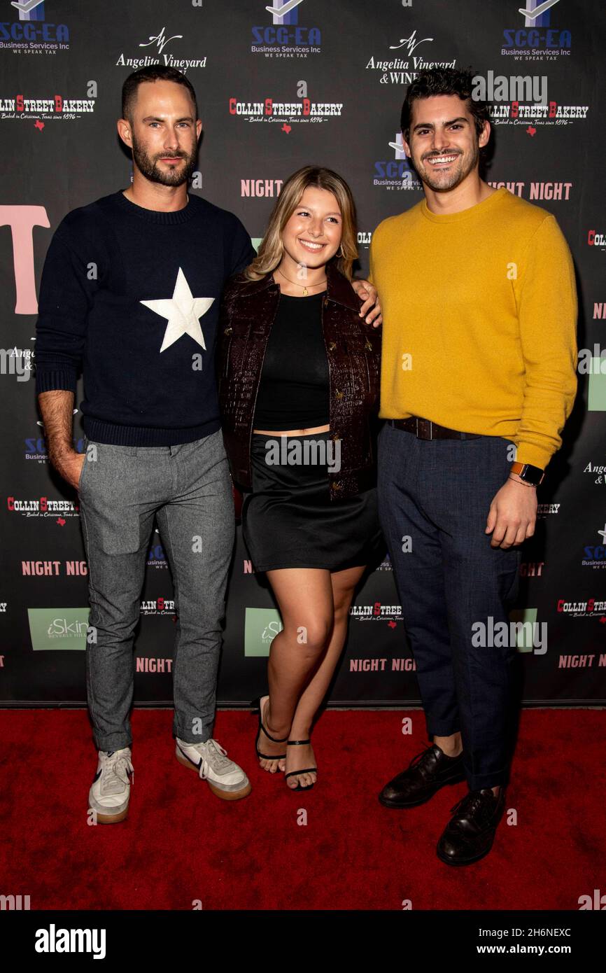 Winstone Rice, Valerie Eve, Gavin Herrington attend Rose Dove ...