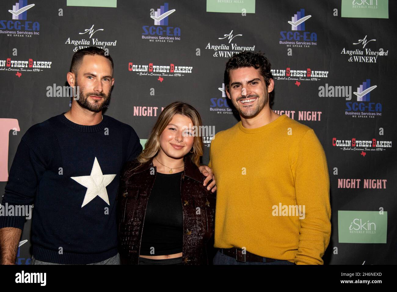 Winstone Rice, Valerie Eve, Gavin Herrington attend Rose Dove ...