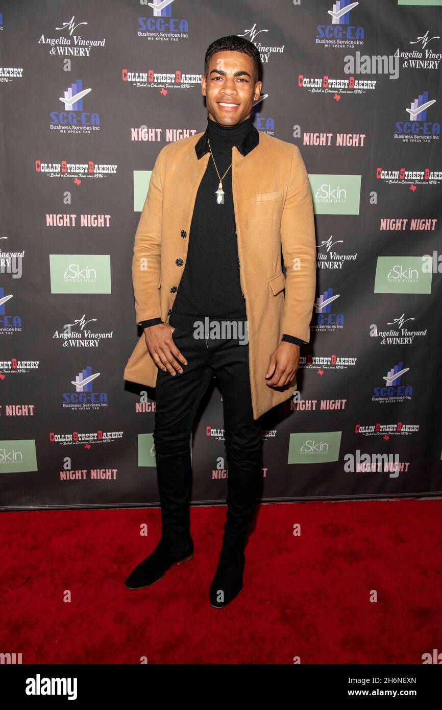 Justin Backus attends Rose Dove Entertainment "Night Night" Movie Premiere at Laemmle Royal ...