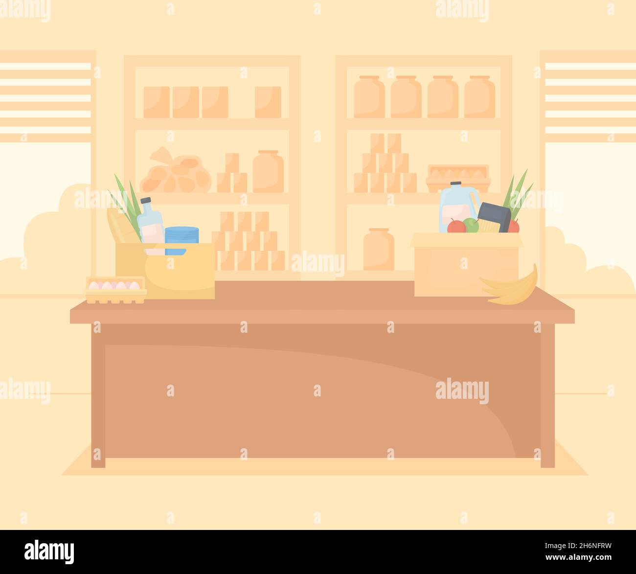 Charity style shop Stock Vector Images - Alamy