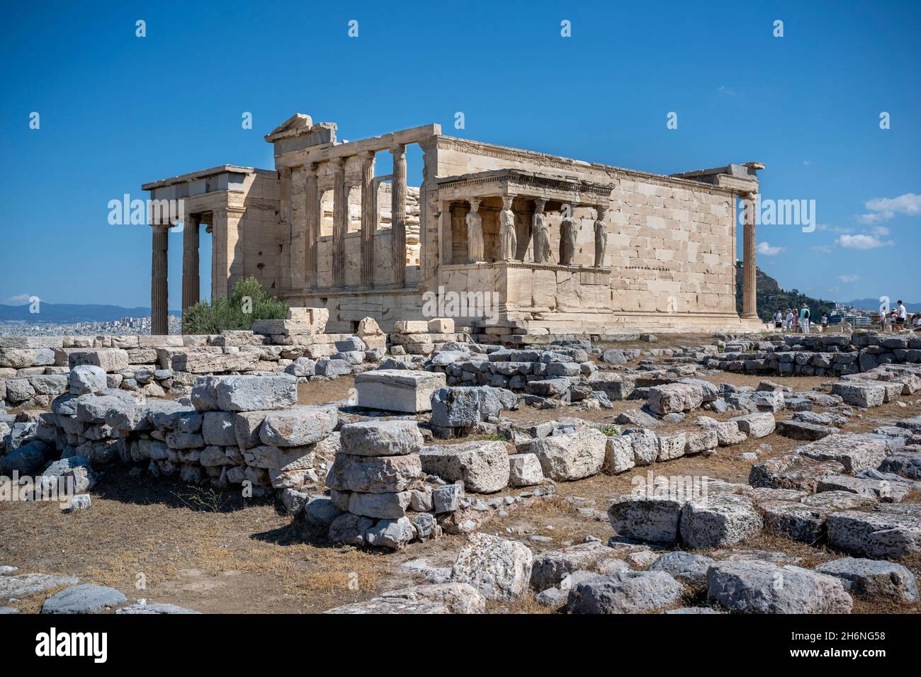 The Erechtheion is perhaps the most complex building on the Acropolis ...