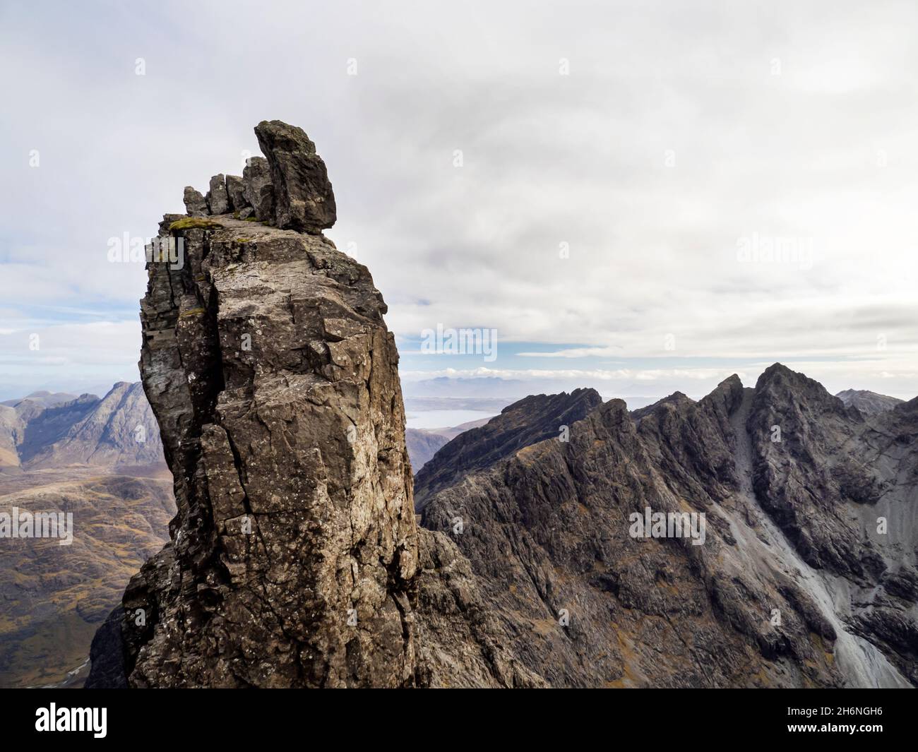 The Inaccessible Pinnalce on Sgurr Dearg and Sgurr Alasdair, on the ...