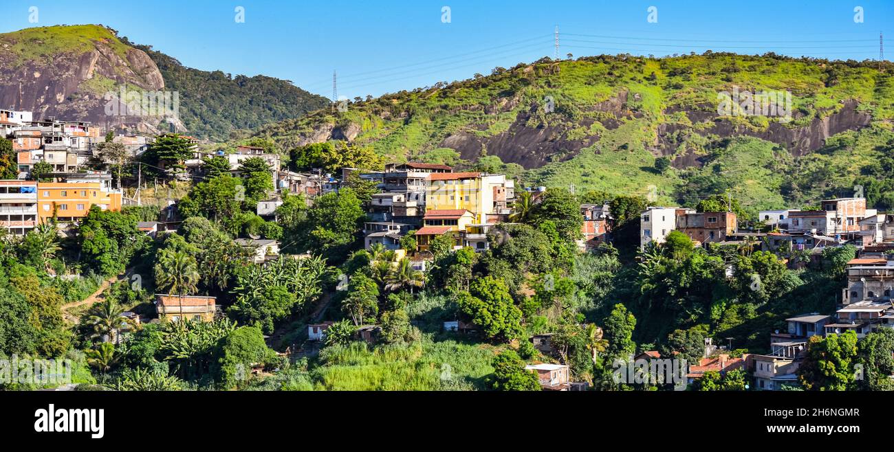 Photograph of low-income peripheral community popularly known as ...