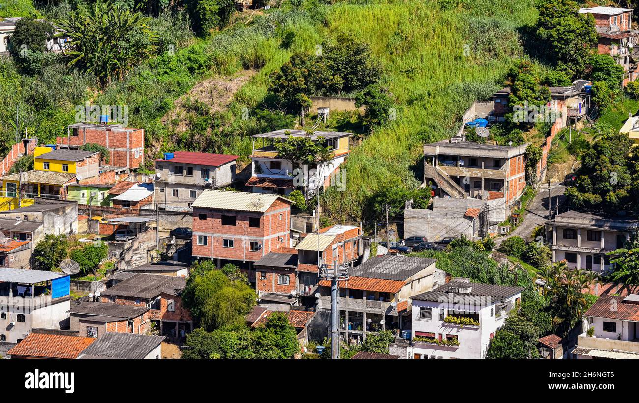 Photograph of low-income peripheral community popularly known as ...