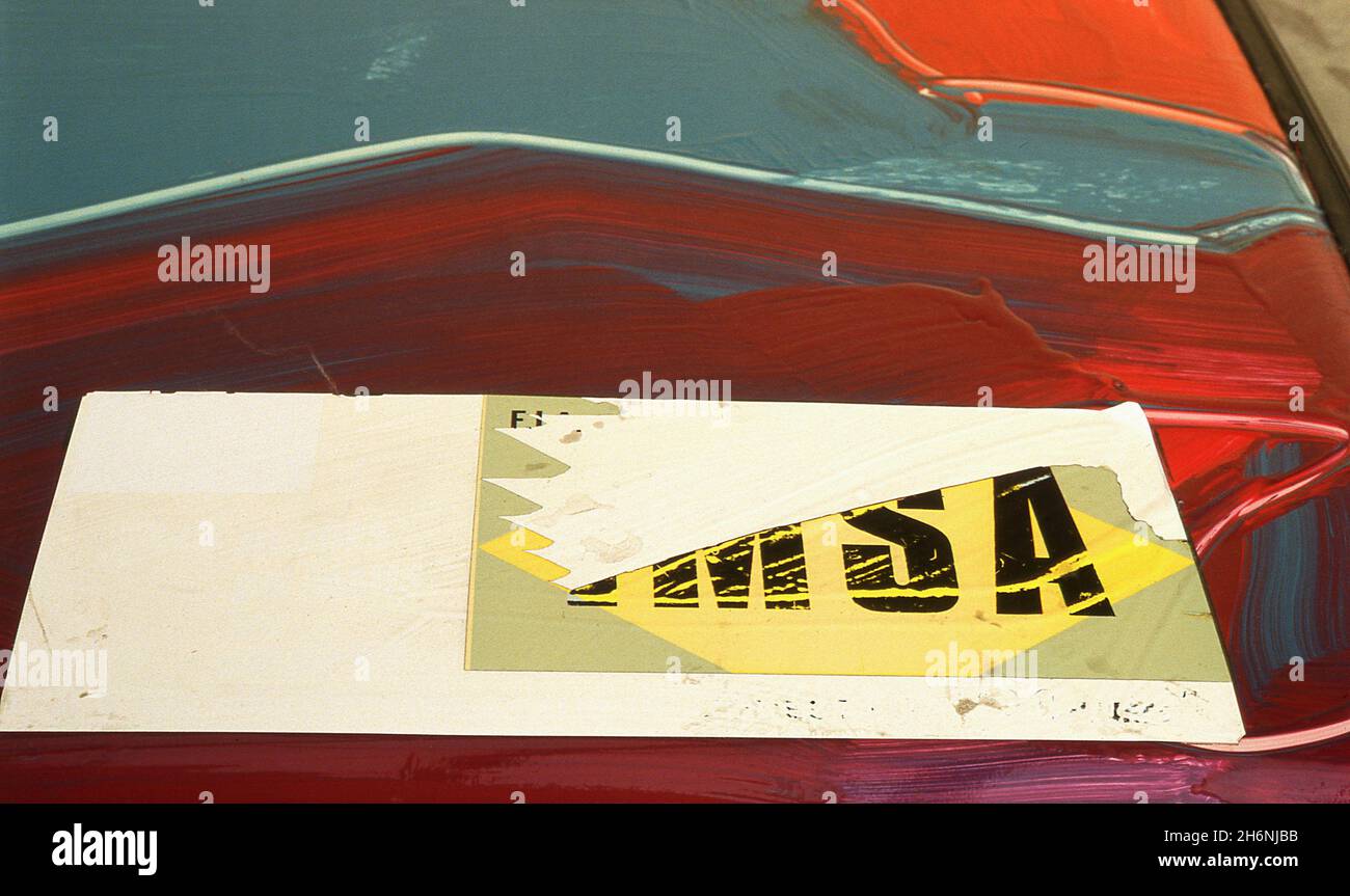 1979 BMW M1 Group 4 race car painted by Andy Warhol part of the BMW Art ...