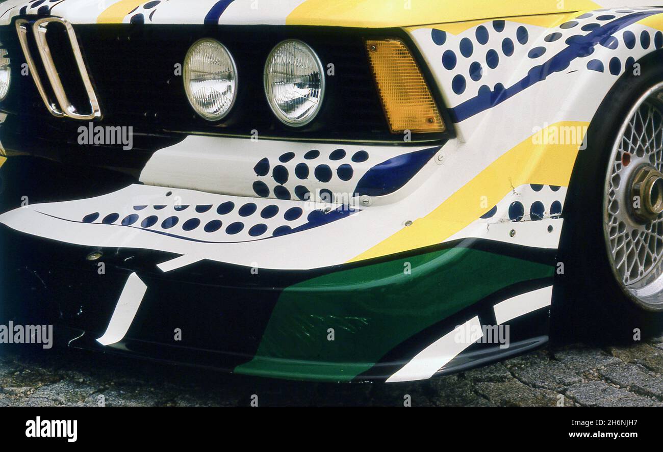 1977 BMW 320i Group 5 race car painted by Roy Lichtenstein part of the ...