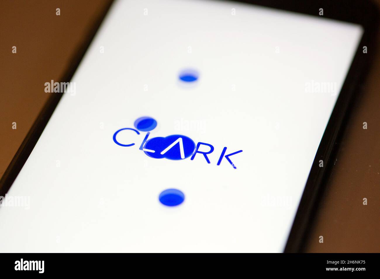 Berlin, Germany. 16th Nov, 2021. On the screen of a smartphone you can ...