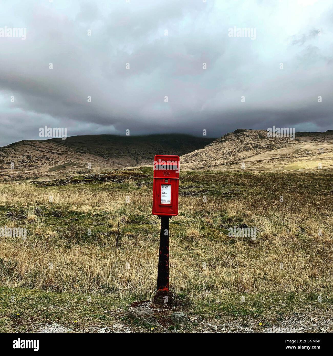 Scotland letterbox hi-res stock photography and images - Alamy