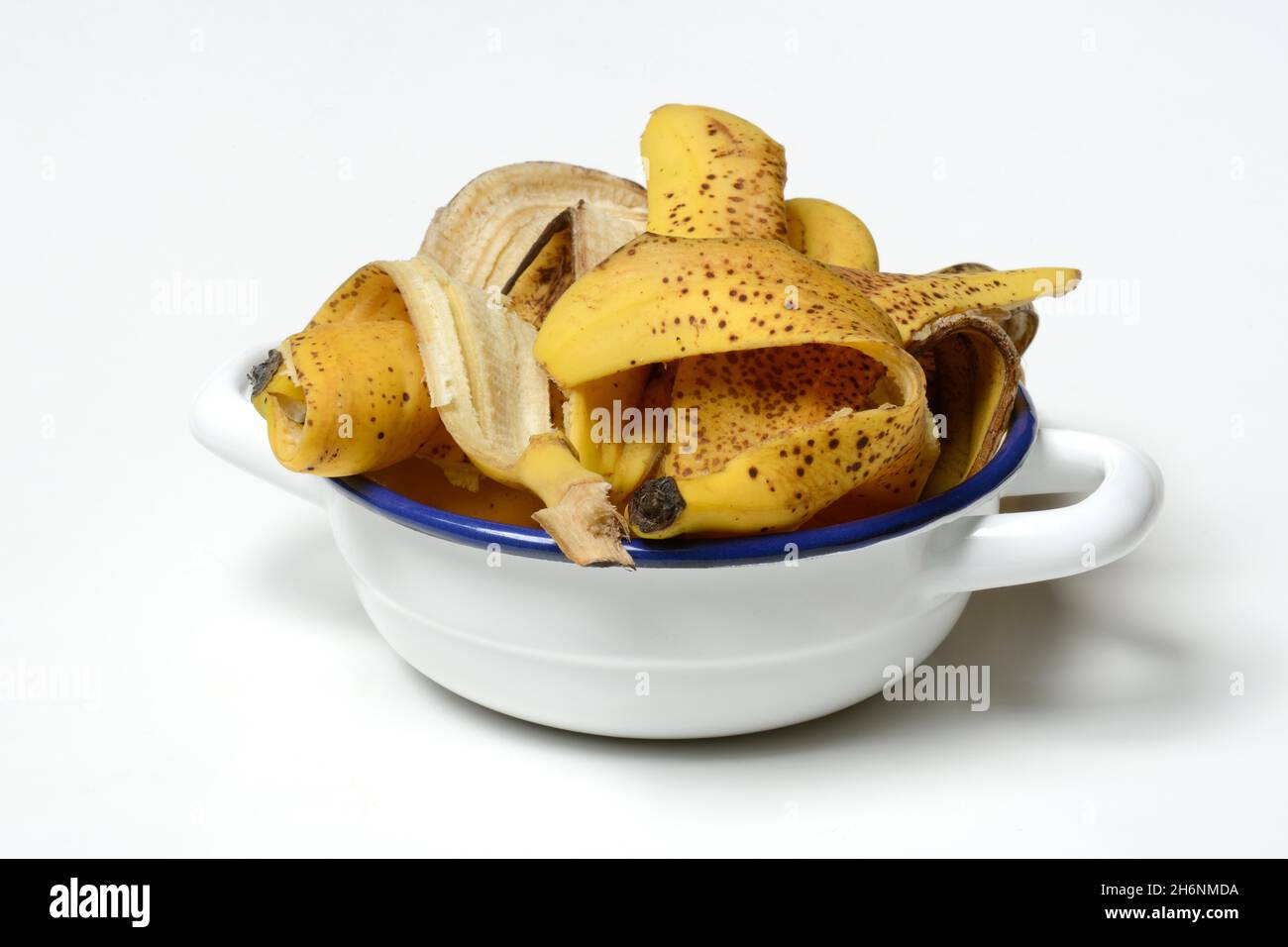 Banana peel in peel, banana, compost Stock Photo - Alamy
