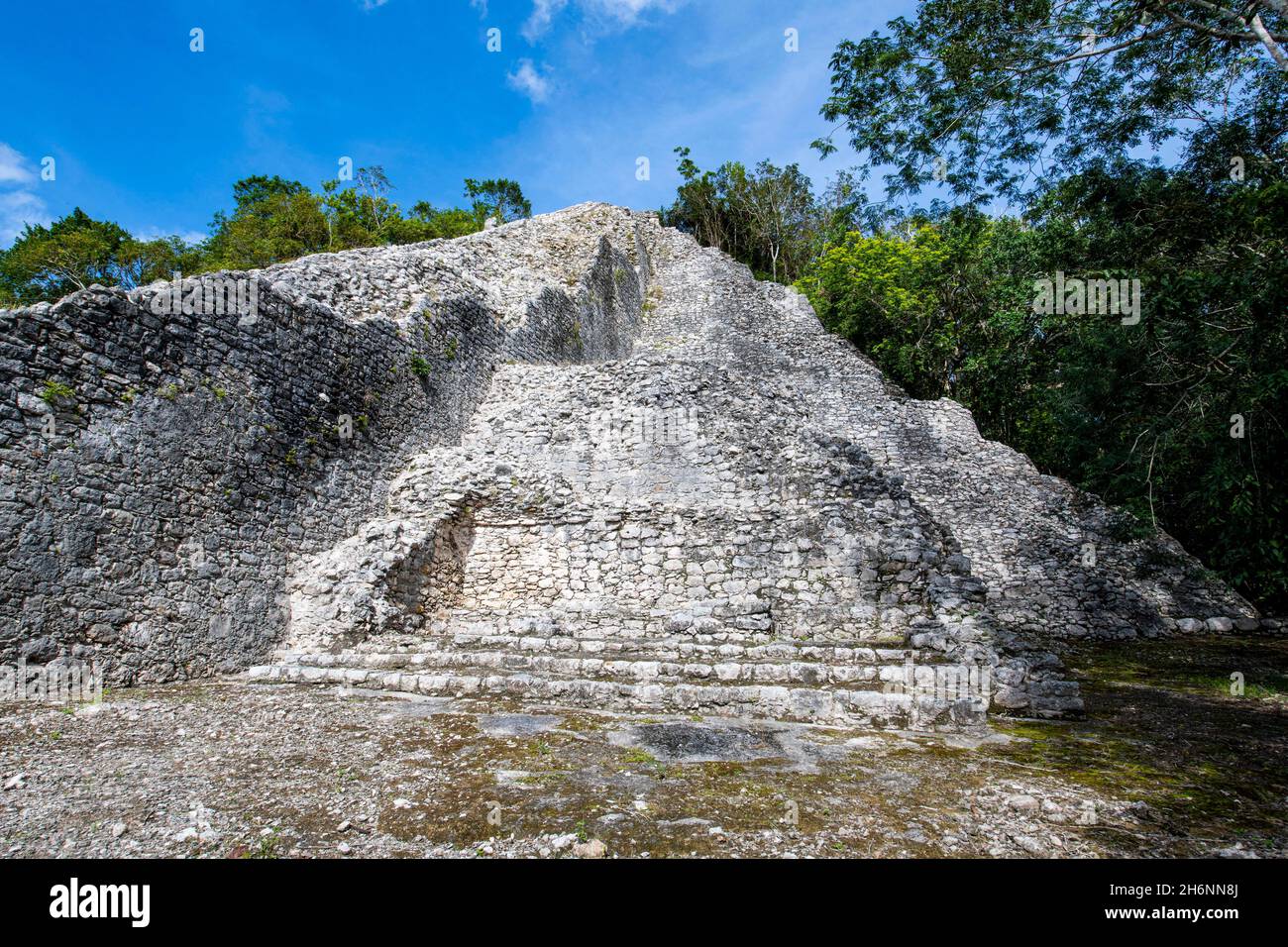 The archeological Maya site Coba, Quintana Roo, Mexico Stock Photo - Alamy