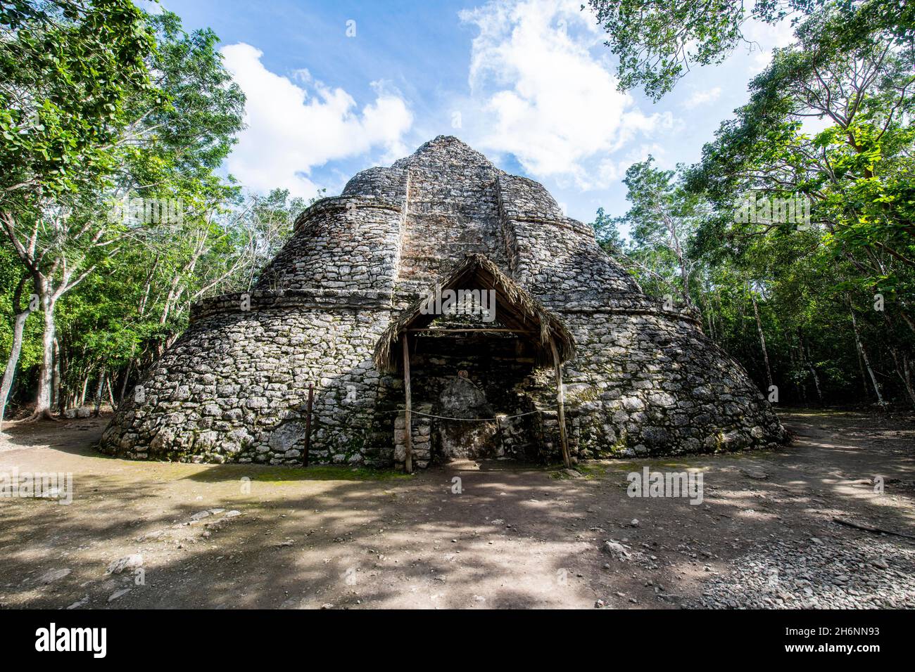 The archeological Maya site Coba, Quintana Roo, Mexico Stock Photo - Alamy