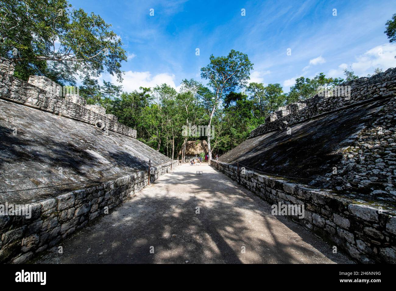 The archeological Maya site Coba, Quintana Roo, Mexico Stock Photo - Alamy