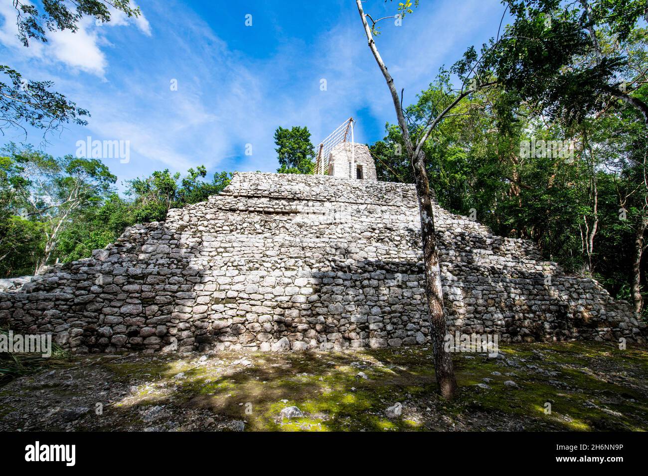 The archeological Maya site Coba, Quintana Roo, Mexico Stock Photo - Alamy