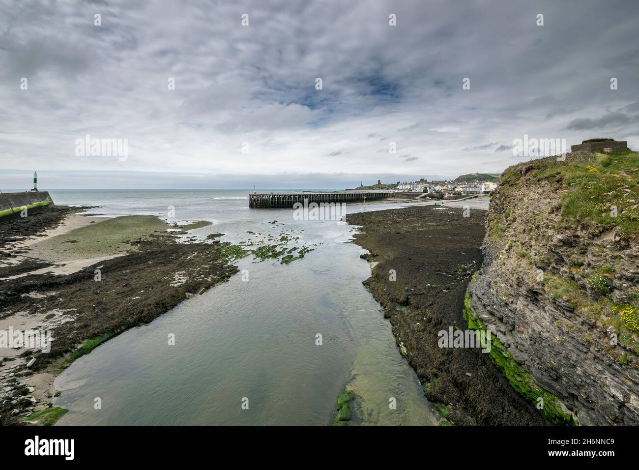 Aberystwyth harbour hi-res stock photography and images - Alamy