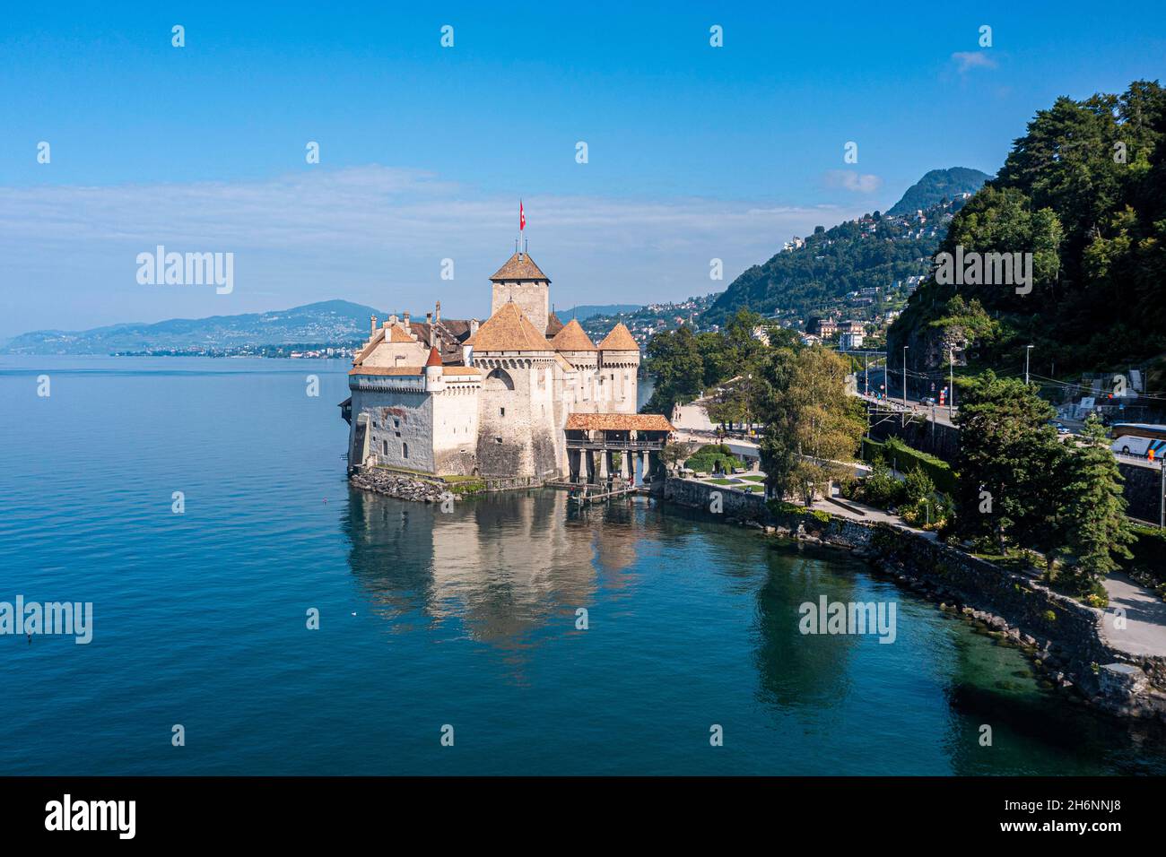 Geneva historic castle hi-res stock photography and images - Alamy