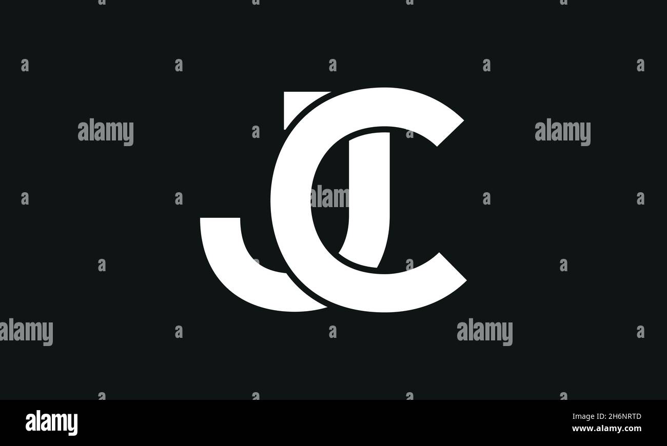 Letter jc vector vectors hi-res stock photography and images - Alamy