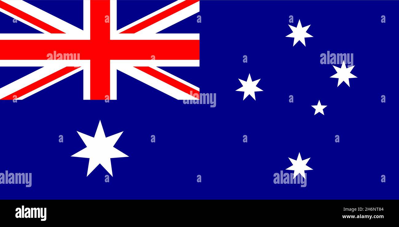 Abstract Flag of Australia. Vector illustration Stock Vector Image ...