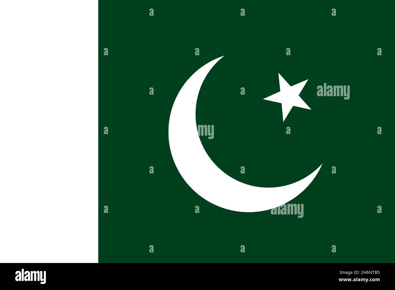 Abstract Flag of Pakistan. Vector illustration Stock Vector Image & Art ...