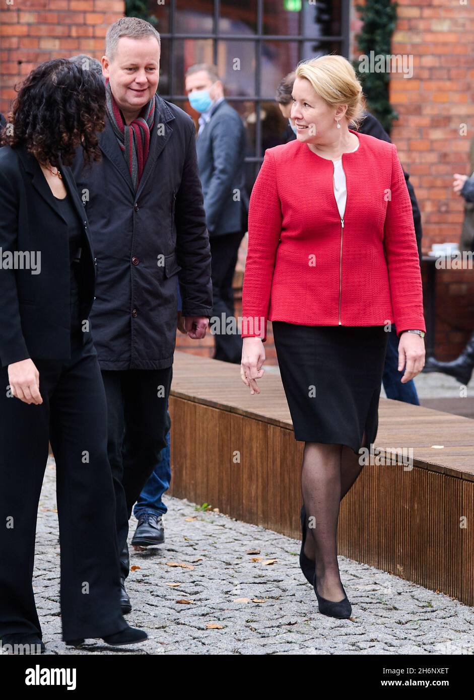 Berlin, Germany. 17th Nov, 2021. The parliamentary group leaders and ...