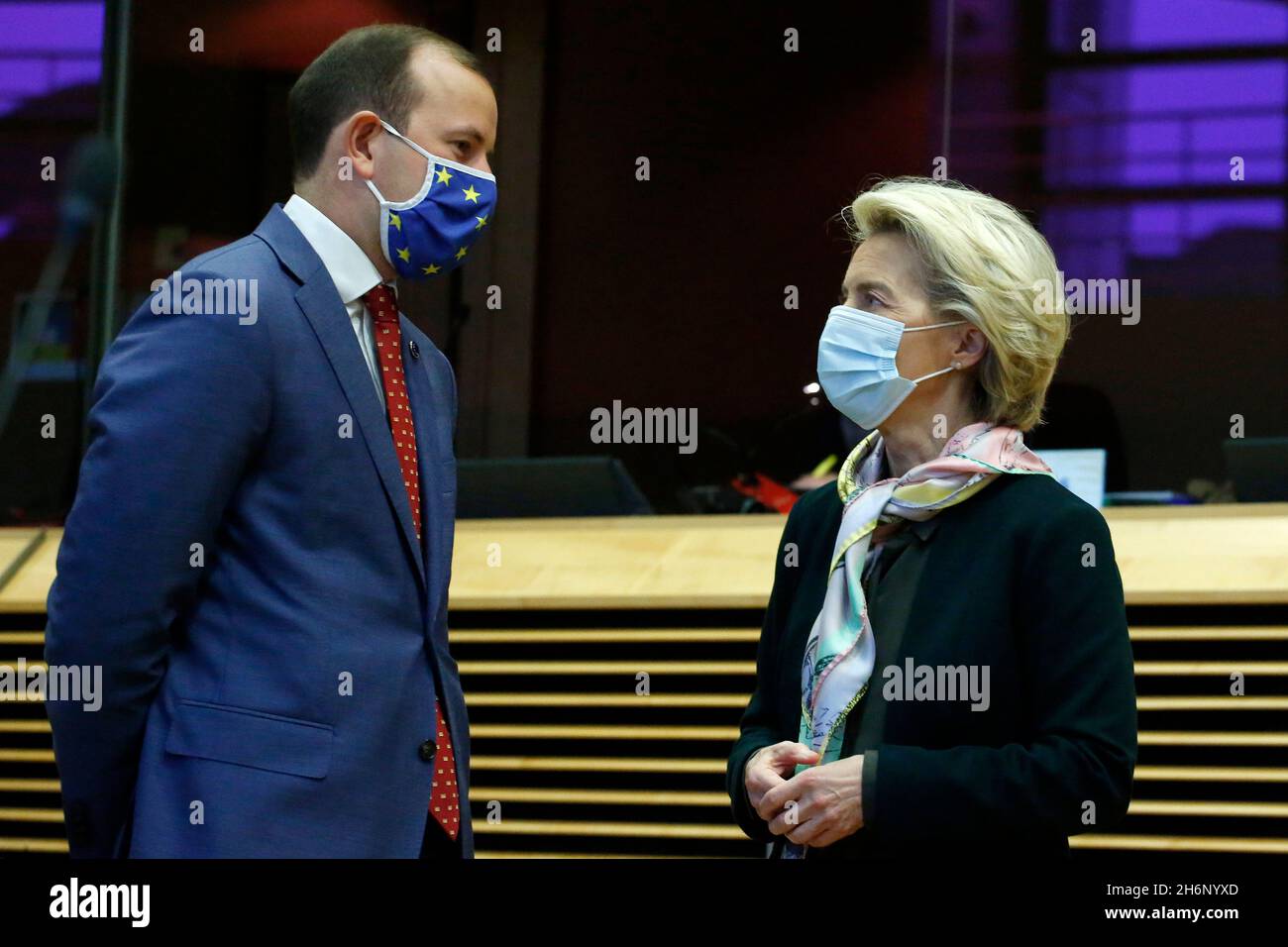 Brussels, Belgium. 17th Nov, 2021. European Commissioner for ...