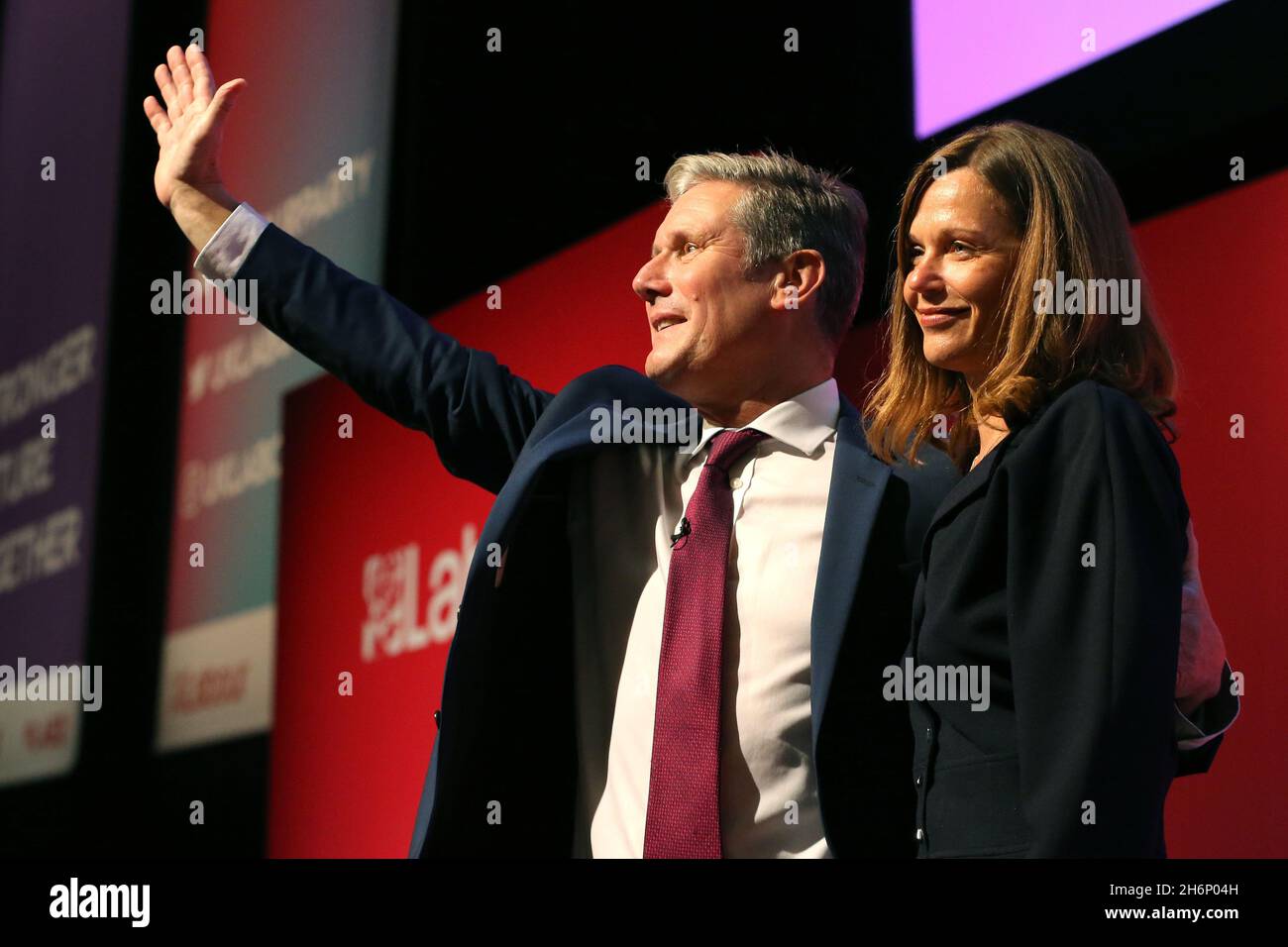 KEIR STARMER, VICTORIA STARMER, 2021 Stock Photo - Alamy
