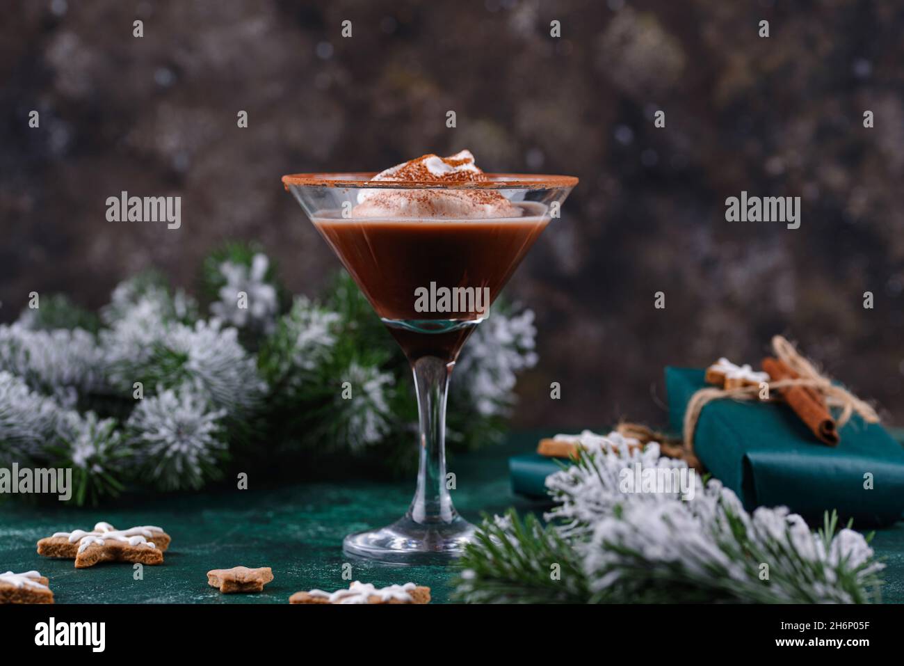 Martini cocktail whipped cream hi-res stock photography and images - Alamy