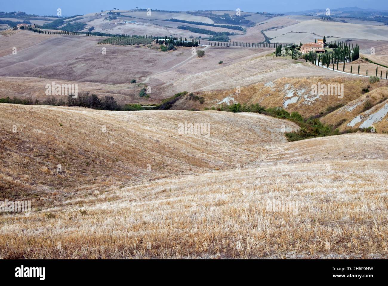 Crete Senesi, Tuscany, Italy Stock Photo - Alamy