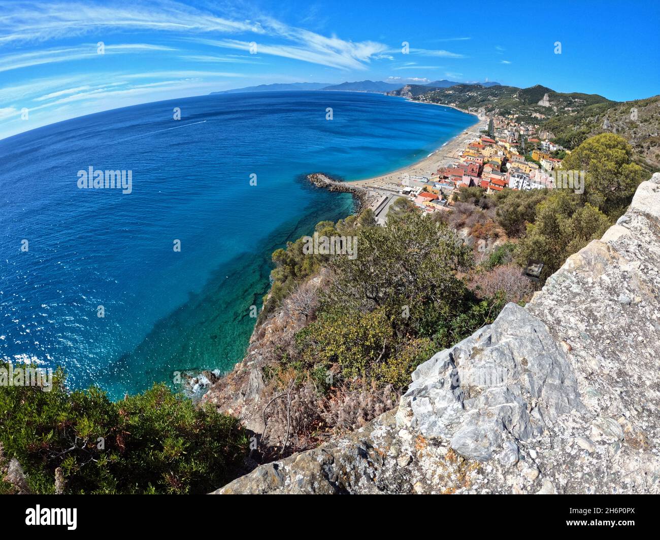 Varigotti fish eye hi-res stock photography and images - Alamy