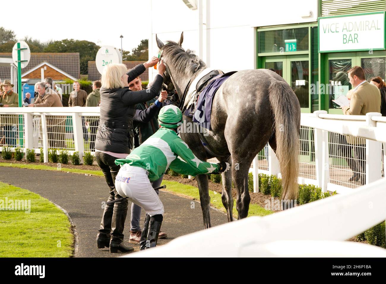 atmosphere and thrill of a day at the races with the crowd and the ...