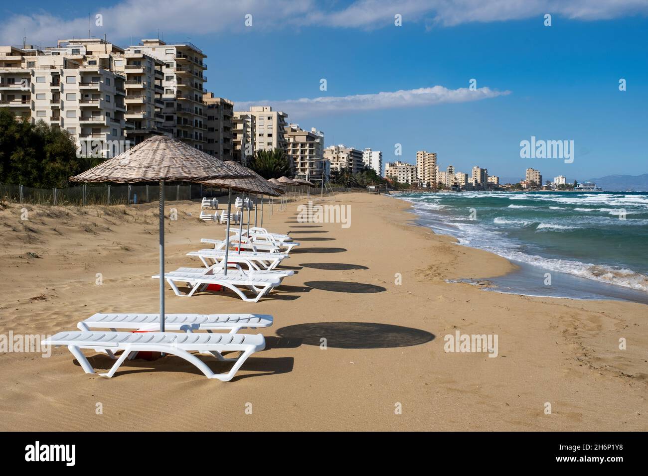 Varosha seafront hi-res stock photography and images - Alamy