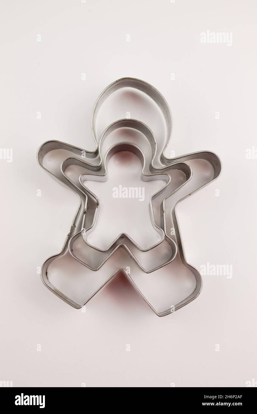 Gingerbread Man Cookie Cutters High Resolution Stock Photography and ...