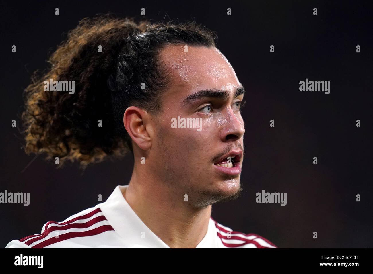 Belgium's Arthur Theate during the FIFA World Cup Qualifying match at ...