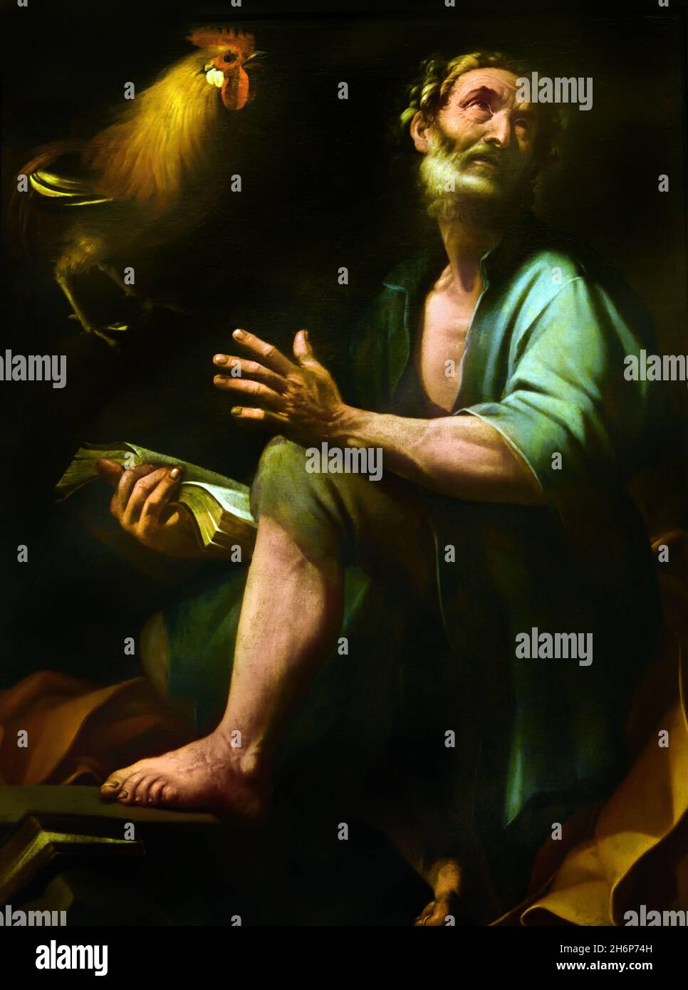 Pentimento di San Pietro - Repentance of St. Peter 1606 Baglione ...