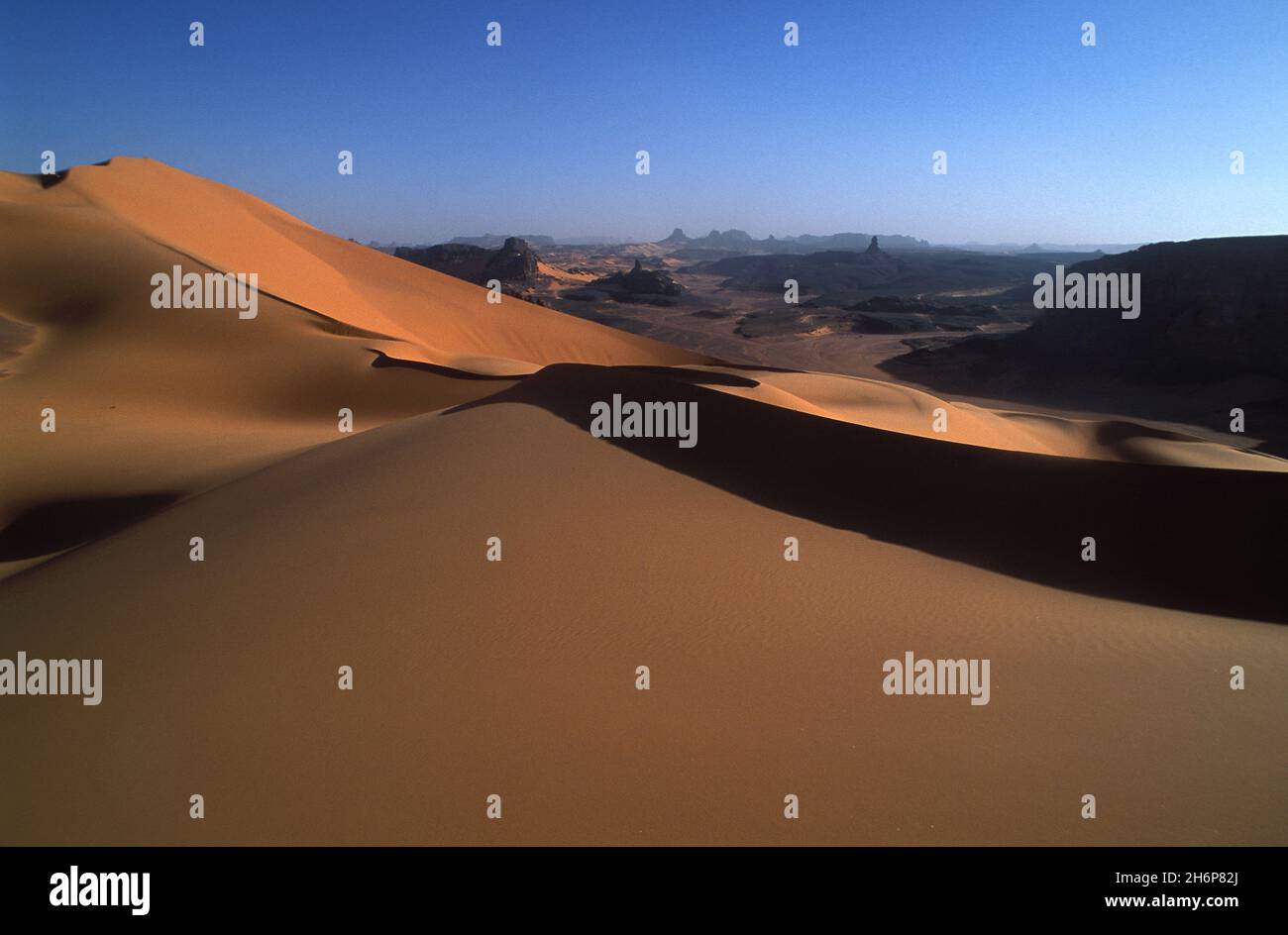 ALGERIA, SAHARA, DJANET SOUTHERN DISTRICT, TADRART RANGE, EL BERIJ AREA ...