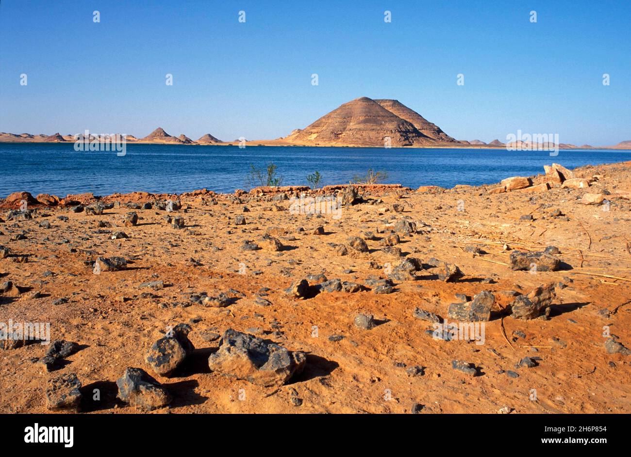 EGYPT. NILE VALLEY. FORMERLY RICH AND FERTILE, THE NUBIAN VALLEYS WERE ...